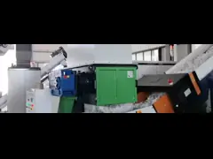 plastic pelletizing extruder two stages pelletizing