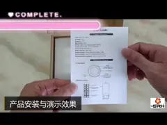 4.5V LED Smart Night Light for Bedroom Corridor Wireless Wall Indoor intelligent Body Induction Lamp