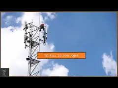 China 3 Leg Galvanized Tubular Antenna Tower Wifi Signal Bts Televisions Cell Phone Radio Gsm Communication Steel Tower for sale