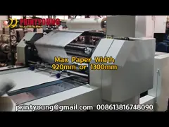 YFMB-1400 Semi Automatic Split Pre-Coated Thermal OPP PET PVC Film Laminating Machine