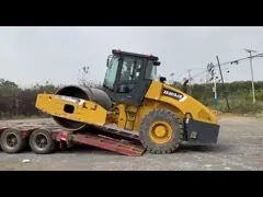 XCMG XS203JE Second Hand Road Roller Machine 20 Tons with Rated Power 128kw