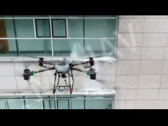 DJI FlyCart 30 high  Building cleaning  Tethered drone system