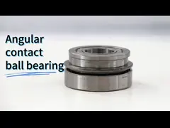 Four-point Structure QJ3565EZV Flanged Automotive Deep Groove Ball Bearing