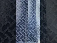 Cina 70' 71' cotone poliestere stoffa denim stretch stoffa denim con gancio 11.3OZ in vendita