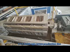 4+4 molds egg carton machine production line