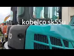 China Kobelco SK55SR Excavator Strengthened Working Device Loading Frame and Power Output for sale