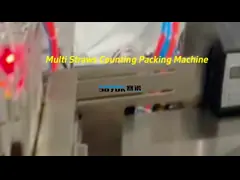 Máquina de embalaje automática de conteo de pajillas para bebidas