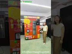 mobile payment orange juice vending machine