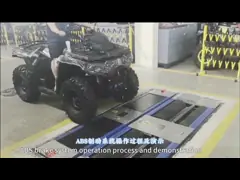cartesykj brake tester motor vehicle ABS detection system demonstration