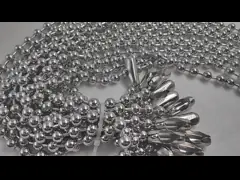 China Roller Blind Ball Chain 4.5mm Roller Shade Bead Chain Stainless Steel Ball Chain NO.10 Blind Components for sale