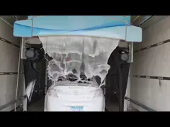 Équipement de lavage de voiture sans contact à haute pression de 130 bar 24,5 kW Économie d‘énergie