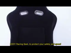 Fiberglass Racing Bucket Seat | Lightweight and Durable Design