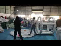 China Inflatable clear dome New design bubble hotel camping inflatable bubble tent bubble house inflatable for sale