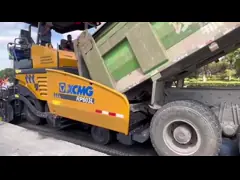 China XCMG RP603L Used Paving Machine 13t Capacity Four Wheel Tires For Flexible Transition for sale