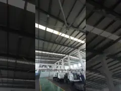 China Powerful Industrial Ceiling Fan with Advanced Brushless EC Motor and Impressive 7300mm Diameter for sale