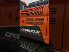 DoosanDX200 Second Hand Excavator 0.92m3 Bucket Capacity 19900 Kg