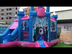 Inflatable bouncy castle