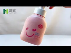 Multi-Purpose Round Blue Plastic Foamer Bottle for Personal Care and Soap Cleaning