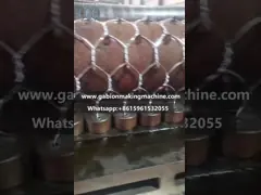 Gabion box making machine line