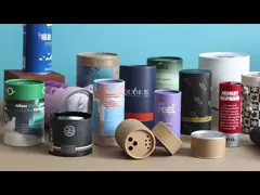 China Ice Cream Paper Squeeze Tube Ice Cream Packaging Food Paper Tube With Tin Lid Ice Cream Paper Tube for sale