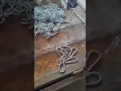 China Wholesale Animal Twisted Galvanized Chains Pet Dog Chain Short Link Chain For Pets for sale