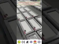 explosion proof exit sign light ATEX EAC approved for hazardous environment 180mins emergency