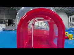 China Outdoor Blow Up Inflatable Bubble Tent Custom Size Inflatable Bounce House With Blower For Party for sale