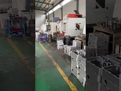 Production workshop for casting parts