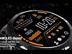 K67 Sport Smart Watch With LED Flashlight IP68 Waterproof Barometric Compass Altimeter