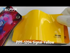 PPF-1204 Signal Yellow  Colour, 8mil Colour Change Paint Protection Film