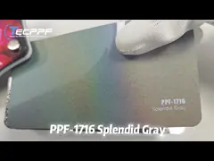 PPF-1716 Splendid Gray  Colour, 8mil Colour Change Paint Protection Film