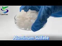 Remove Color Waste Water Treatment Agent 17% Content Aluminium Sulphate Coagulant Chemicals