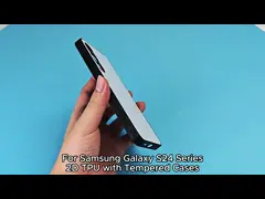 China Tempered Glass Sublimation Phone Case Blank Cover 2D TPU PC Phone Cases For Samsung for sale