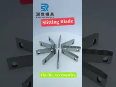 Fin Die Slitting Blade Fin die Row slitting blade slitting blade of fin die lower slit blade upper s