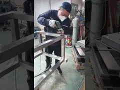 Welding of metal structure