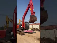 HITACHI ZX195 Used Crawler Excavator 18900kg Stable Operation With 0.91m3 Bucket