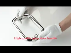China 6inch Handle for Shower Door Main Door Handles Long Hotel Bathroom Glass Door Handle for sale