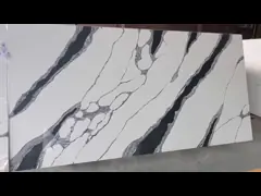 China White panda black and white quartz Flexural Strength 40-70 Top Quartz Countertops Effortless Cleaning for sale