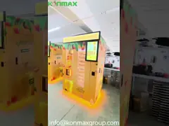 Konmax fresh squeezed orange juice vending machine