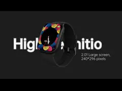 ZL99J Smart Watch Heart Rate Monitor Full Touch Screen Smartwatch IP68