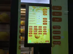 Konmax fresh squeezed orange juice vending machine