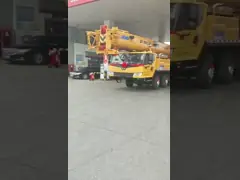 XCMG QY50K5D Used Truck Crane 50t Energy Saving With Hydraulic System