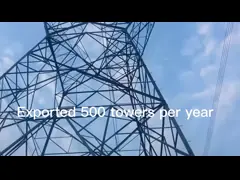 110 Kv Torre Galvanizado Flanged Big Power Line Torres Linha de Transmissão de Tubos Únicos Monopólio Torre