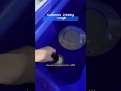 China 40L/min Flow Rate Livestock Water Tank with 60L Capacity in Blue For Livestock Farming for sale