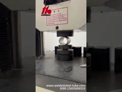 Flattening Test of Titanium Tubes