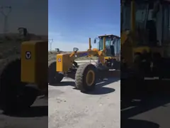 Reliable XCMG 2403 Used Motor Grader Cummins Engine With 3965x610mm Blade