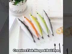 Funny Small Fish Creative Ball Pen Ocean Series Gift School Student Ball Pen