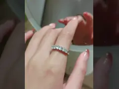 Oval Eternal Ring Lab Grown Diamond Rings For Wedding Ring gift proposal ring