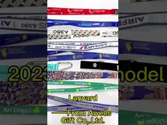 Sublimation Polyester webbing blank printing ribbon lanyard rolls with logo custom