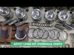 6D107Cylinder Liner kit 4934860 4955251 3904167 Engine Rebuild Kits For  Diesel Engine Parts